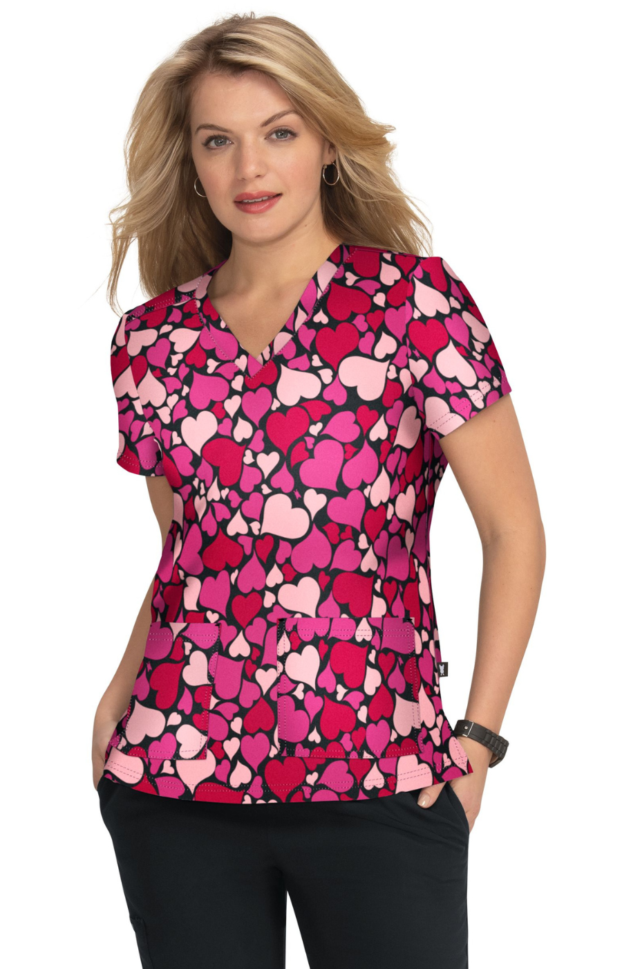 Filipina Mujer Koi French Bull Estampada Mod. Lulu Floaty Hearts ...